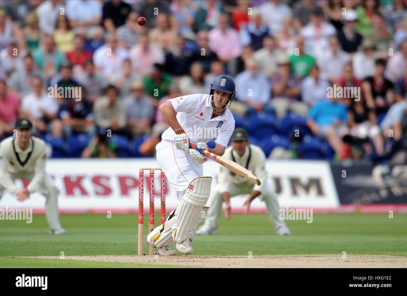 ANDREW STRAUSS ENGLAND CARDIFF SWALEC STADIUM SOPHIA GARDENS WALES 08 ...