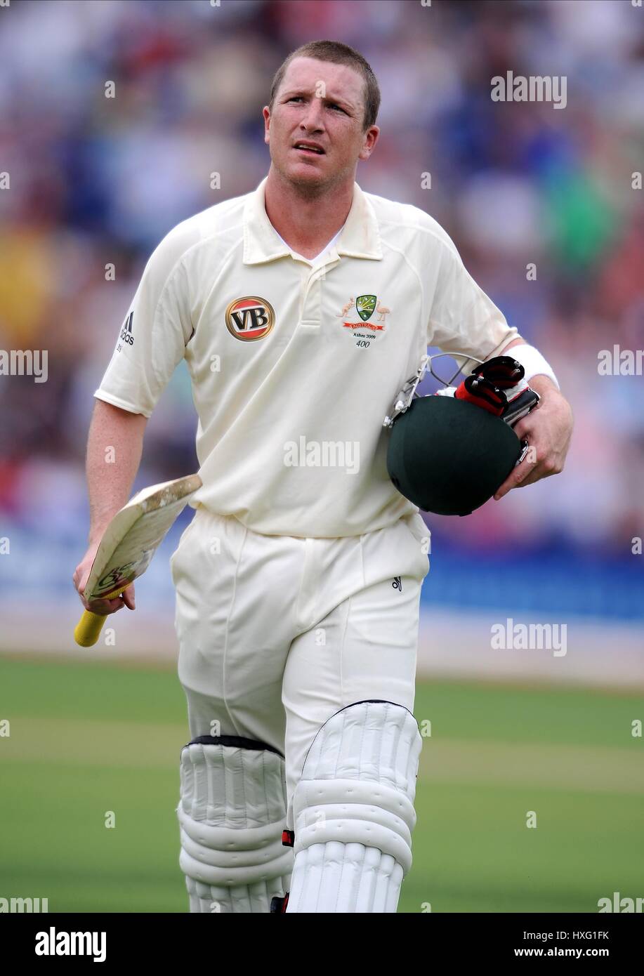 BRAD HADDIN LEAVES THE FIELD ENGLAND V AUSTRALIA CARDIFF SWALEC STADIUM ...