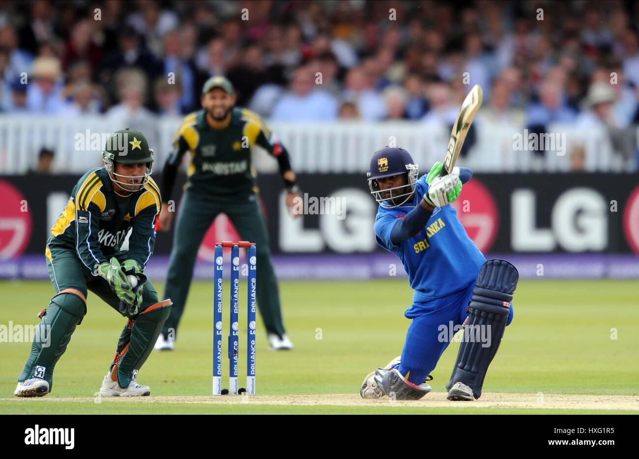 KAMRAN AKMAL & CHAMARA SILVA PAKISTAN V SRI LANKA LORDS LONDON ENGLAND ...