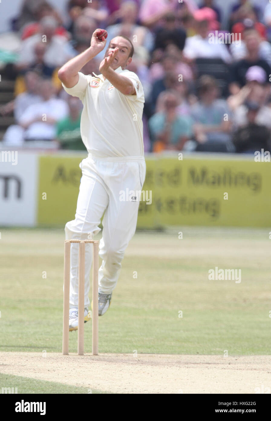 STUART CLARK AUSTRALIA THE COUNTY GROUND HOVE SUSSEX ENGLAND 25 June ...