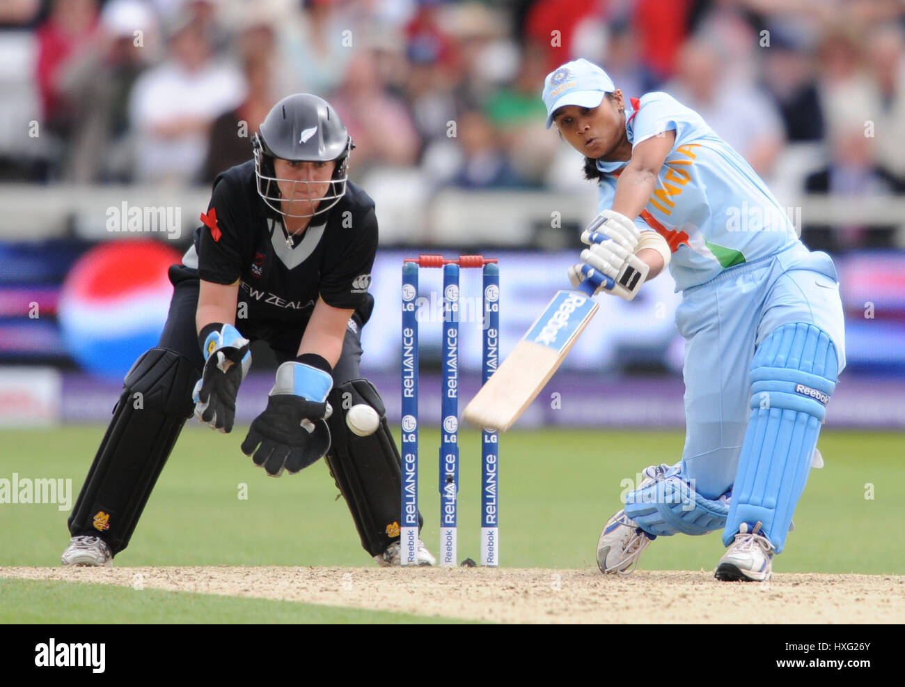 RACHEL PRIEST & AMITA SHARMA NEW ZEALAND V INDIA TRENT BRIDGE ...