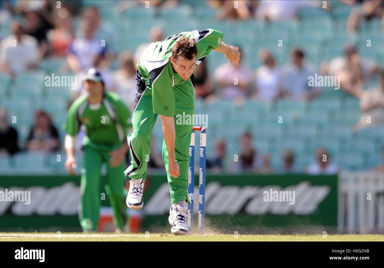 ALEX CUSACK IRELAND THE OVAL LONDON ENGLAND 02 June 2009 Stock Photo ...