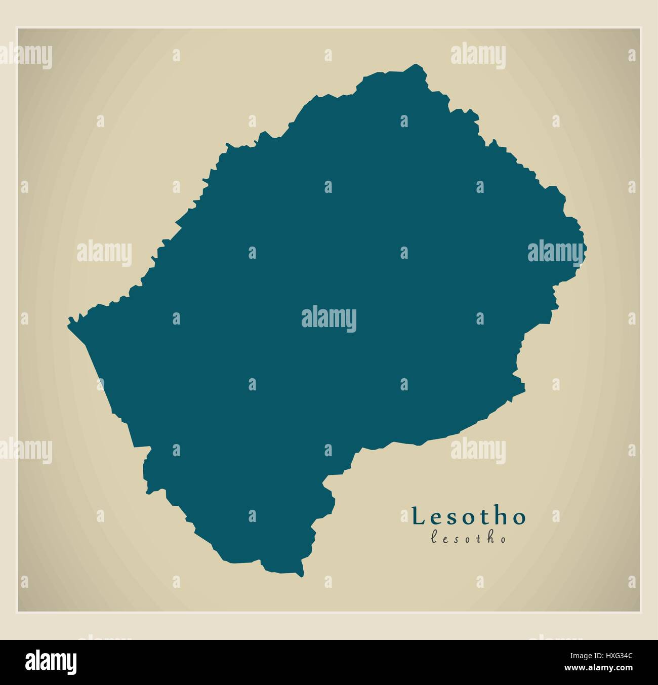 Lesotho city Stock Vector Images - Alamy
