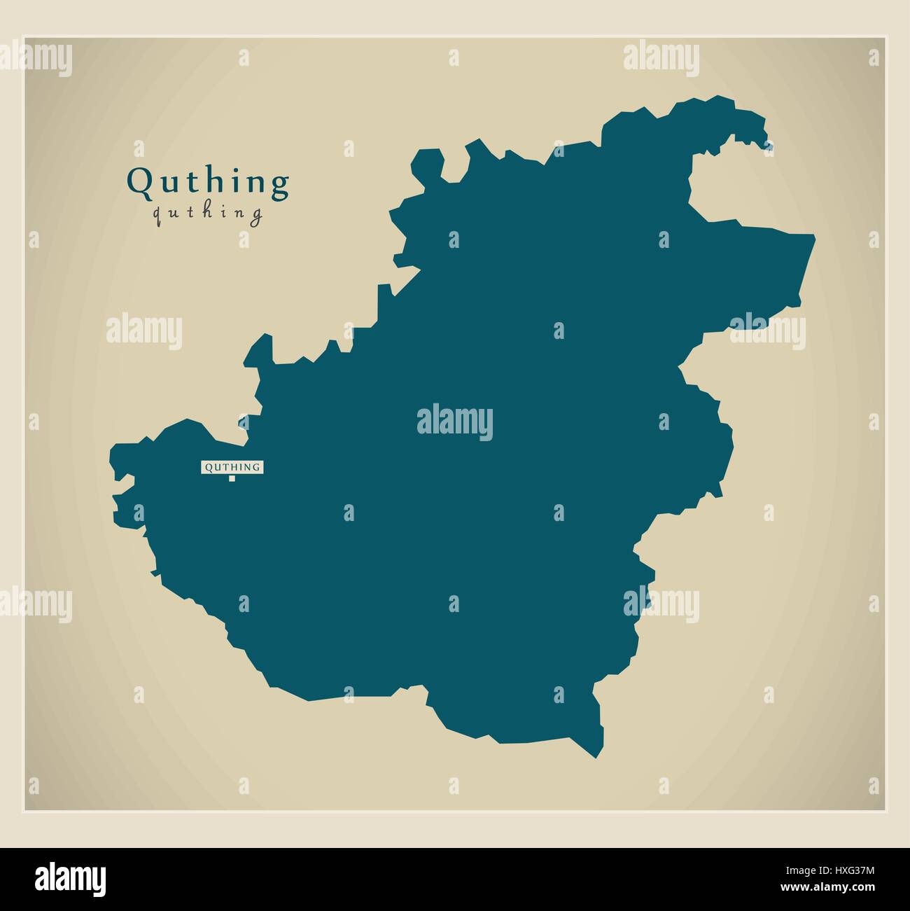 Map of quthing hi-res stock photography and images - Alamy