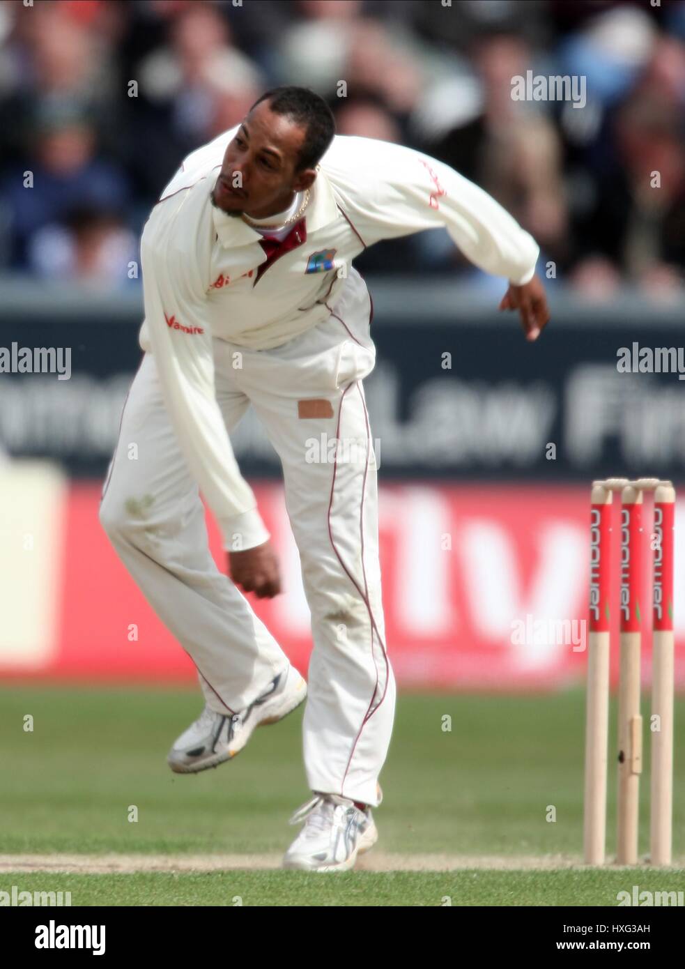 LENDL SIMMONS WEST INDIES RIVERSIDE DURHAM CO ENGLAND 16 May 2009 Stock ...