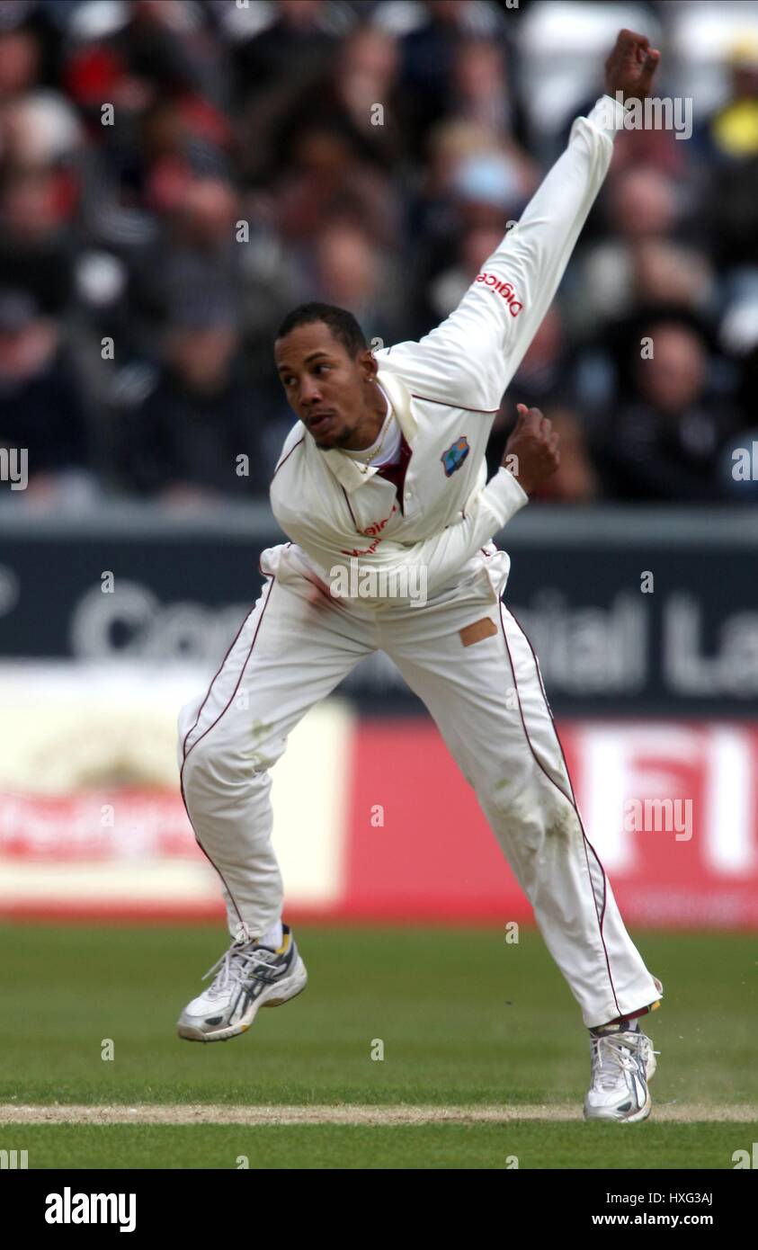 LENDL SIMMONS WEST INDIES RIVERSIDE DURHAM CO ENGLAND 16 May 2009 Stock ...
