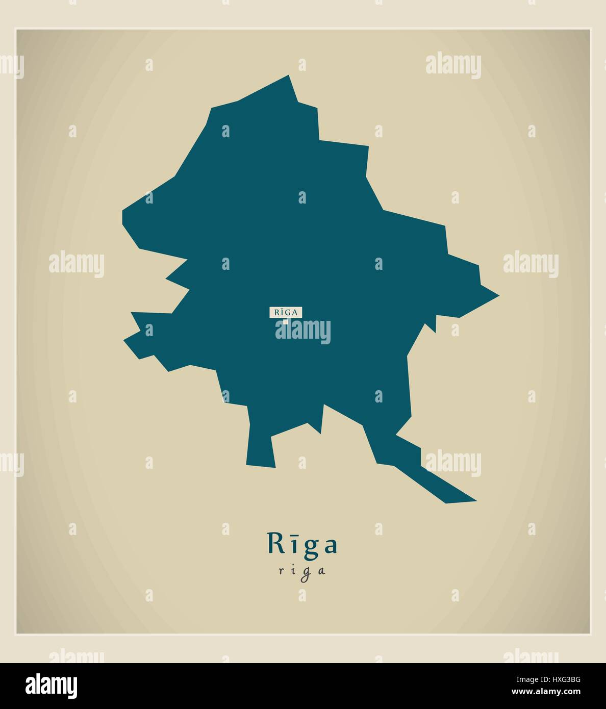 Map Of Riga Stock Vector Images - Alamy