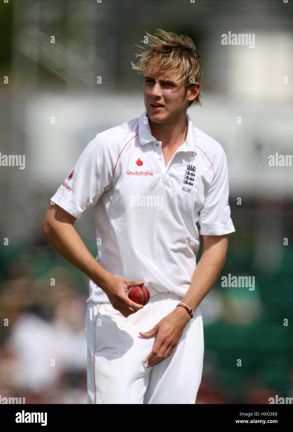 STUART BROAD ENGLAND V WEST INDIES 2ND NPOW THE RIVERSIDE CHESTER-LE ...