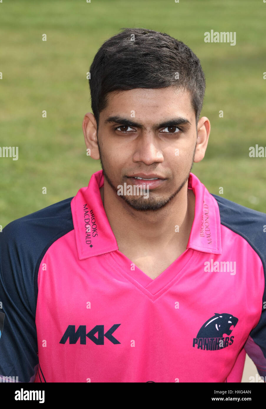 RAVI PATEL MIDDLESEX CCC LONDON ENGLAND UK 08 April 2013 Stock Photo ...