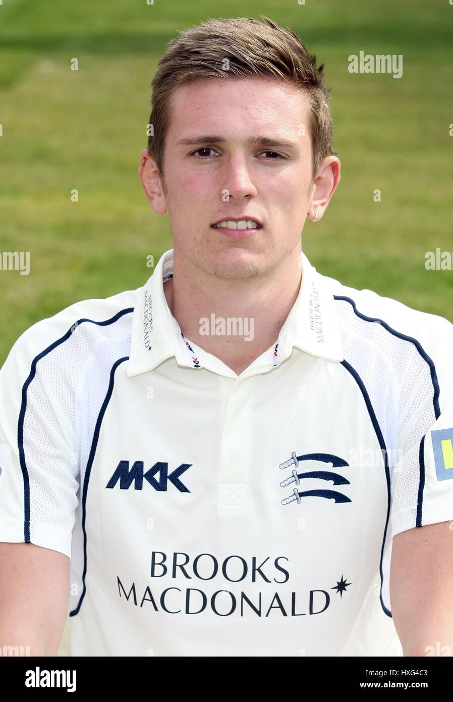HARRY PODMORE MIDDLESEX CCC LONDON ENGLAND UK 08 April 2013 Stock Photo ...