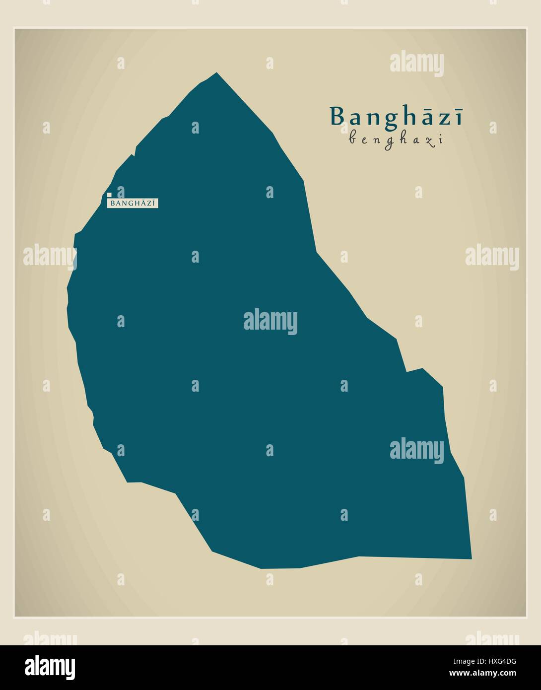 Libya map benghazi Stock Vector Images - Alamy