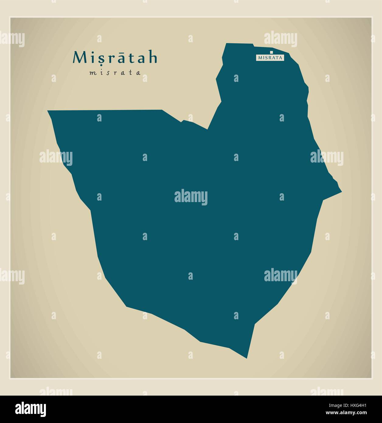 Misratah map hi-res stock photography and images - Alamy