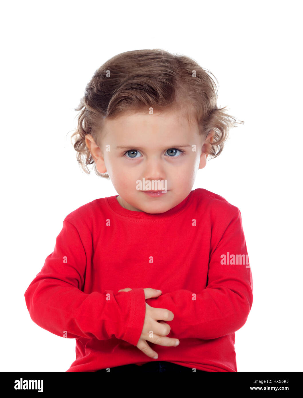 Funny face baby anger hi-res stock photography and images - Alamy