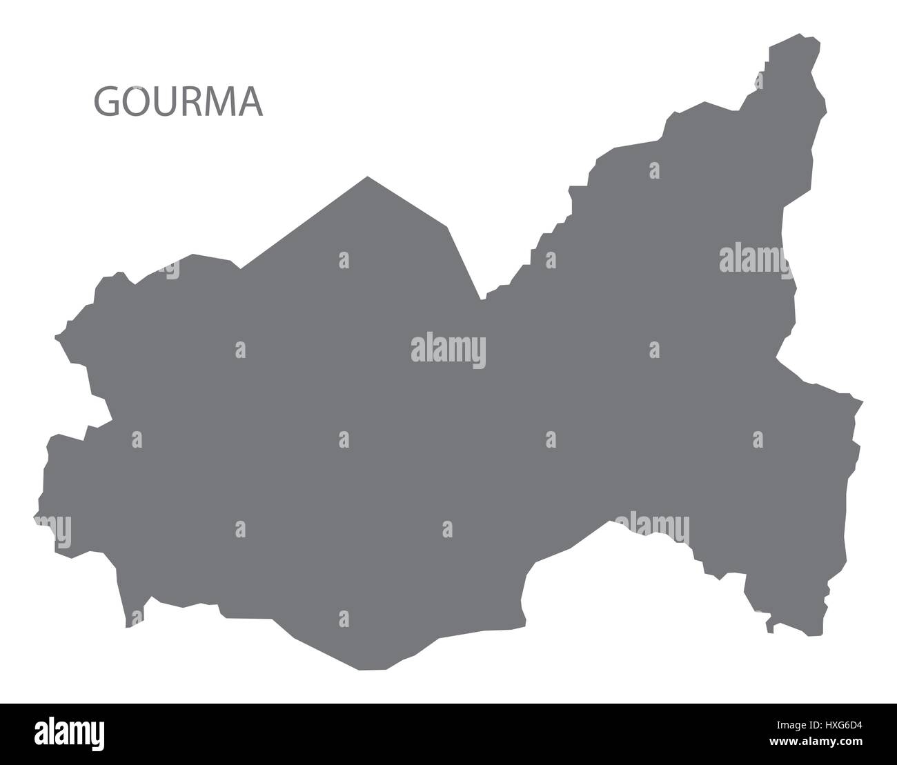 Gourma burkina faso province map hi-res stock photography and images ...