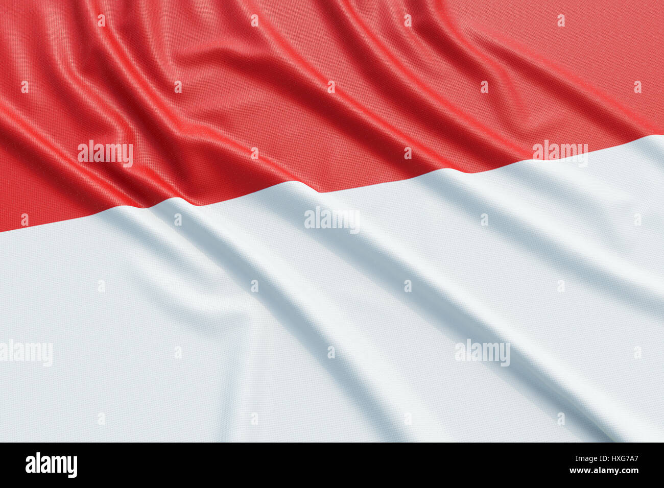 3d rendering indonesia flag hi-res stock photography and images - Alamy
