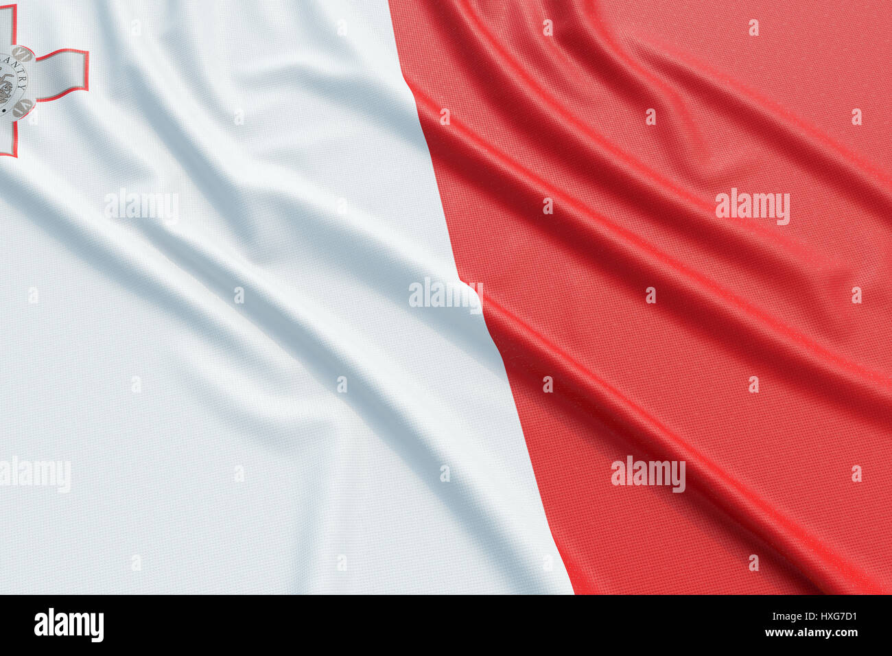 Flag of malta waving hi-res stock photography and images - Alamy