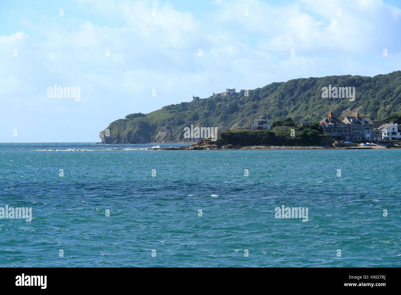 Entrance to Swanage harbour,dorset,uk Stock Photo - Alamy