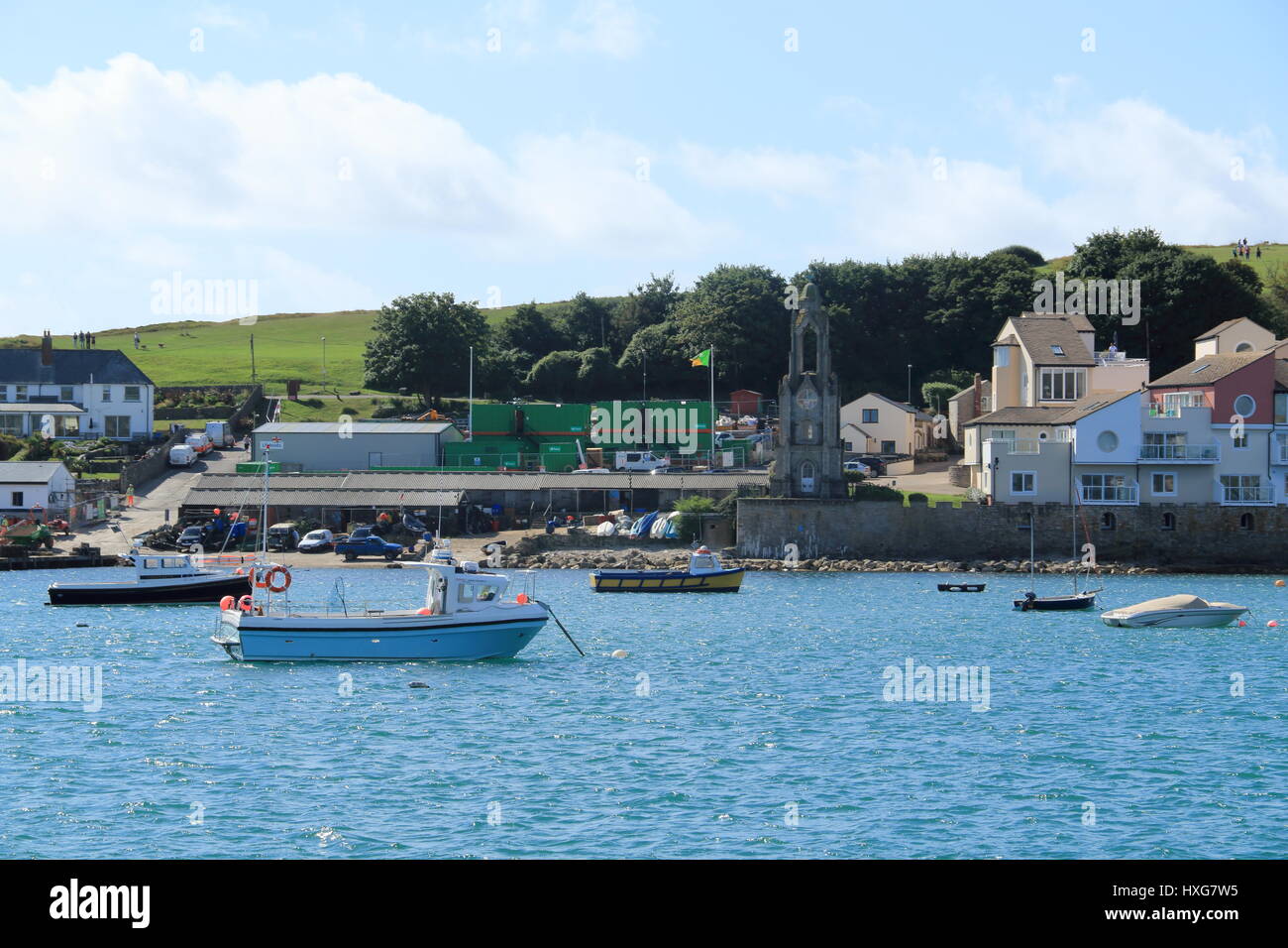 Swanage harbour hi-res stock photography and images - Alamy