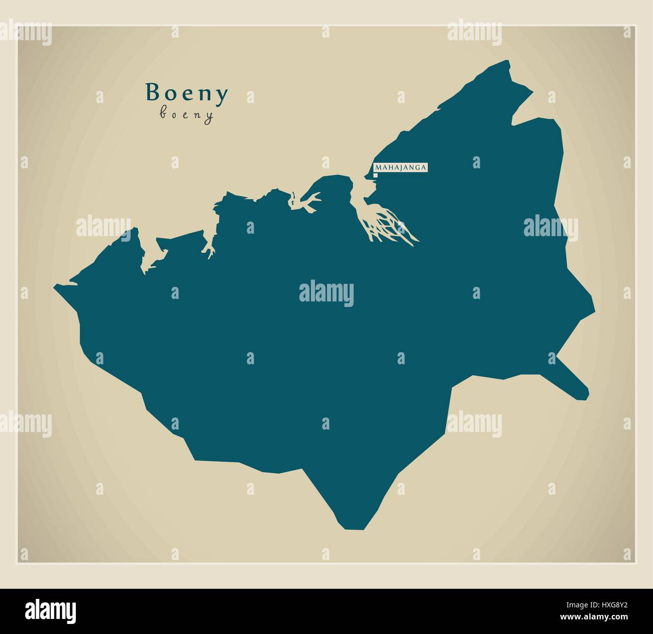 Madagascar map provinces hi-res stock photography and images - Alamy