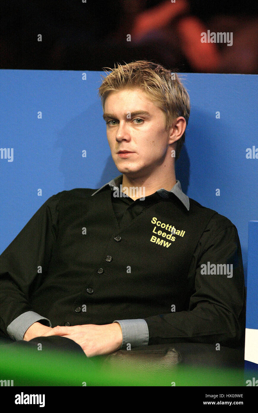 PAUL HUNTER ENGLAND BARBICAN CENTRE YORK ENGLAND 09 December 2002 Stock ...