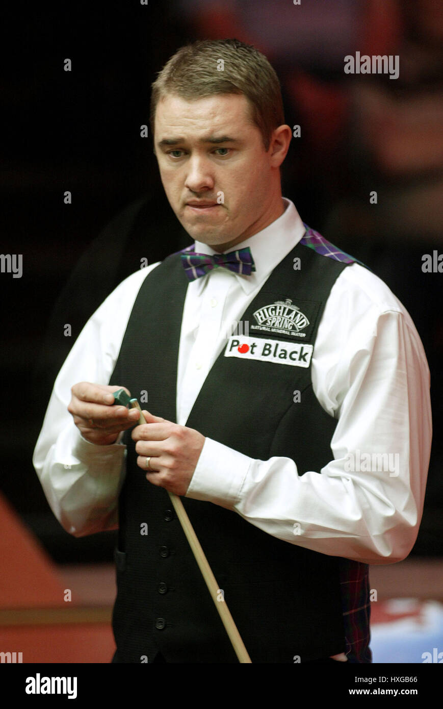 STEPHEN HENDRY SCOTLAND THE CRUCIBLE THEATRE SHEFFIELD 21 April 2004 ...