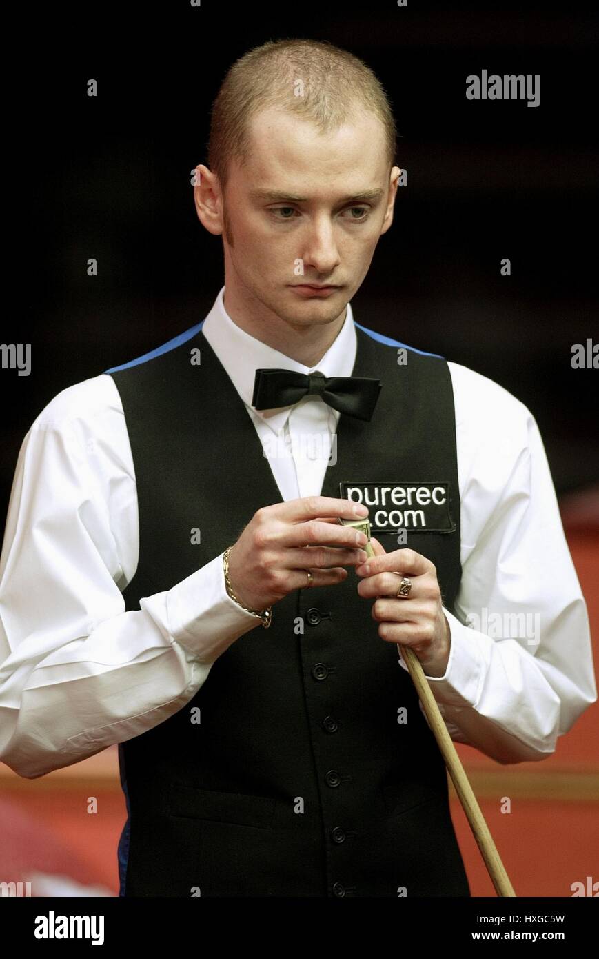 GRAEME DOTT SCOTLAND CRUCIBLE SHEFFIELD ENGLAND 20 April 2003 Stock ...