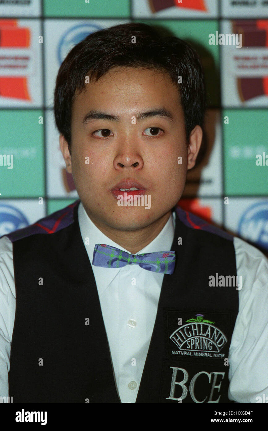 MARCO FU EMBASSY WORLD CHAMPIONSHIPS 22 April 1999 Stock Photo - Alamy