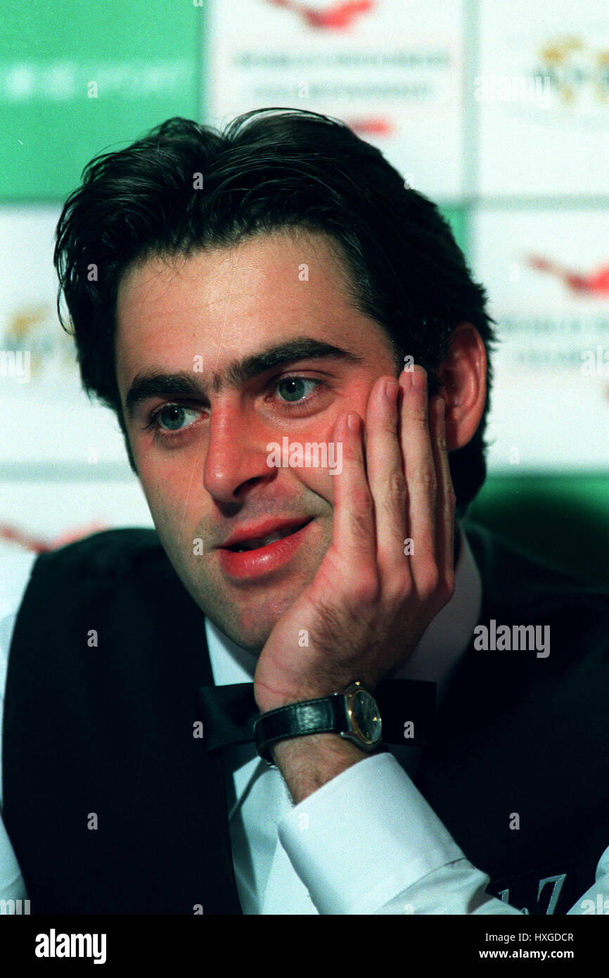 RONNIE O'SULLIVAN ENGLAND 30 April 1998 Stock Photo - Alamy