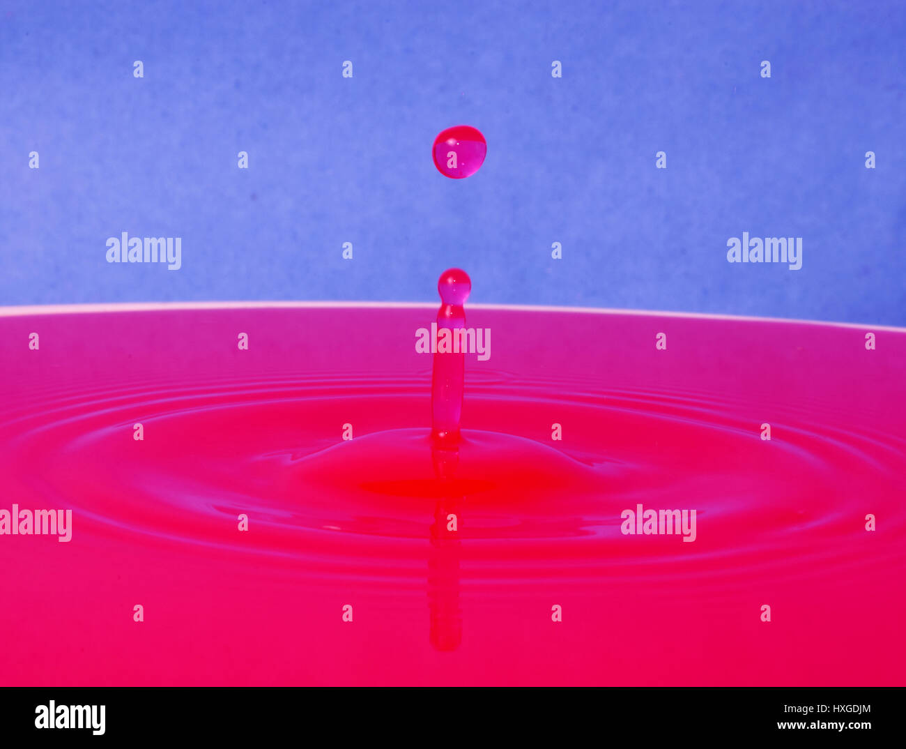 colourful water drop Stock Photo - Alamy
