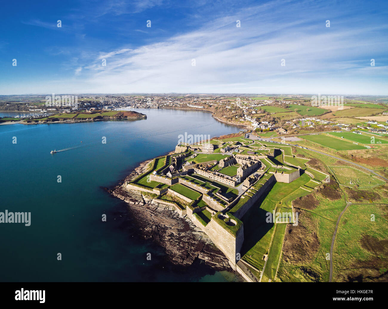 Charles Fort and Kinsale, County Cork, Ireland Stock Photo - Alamy