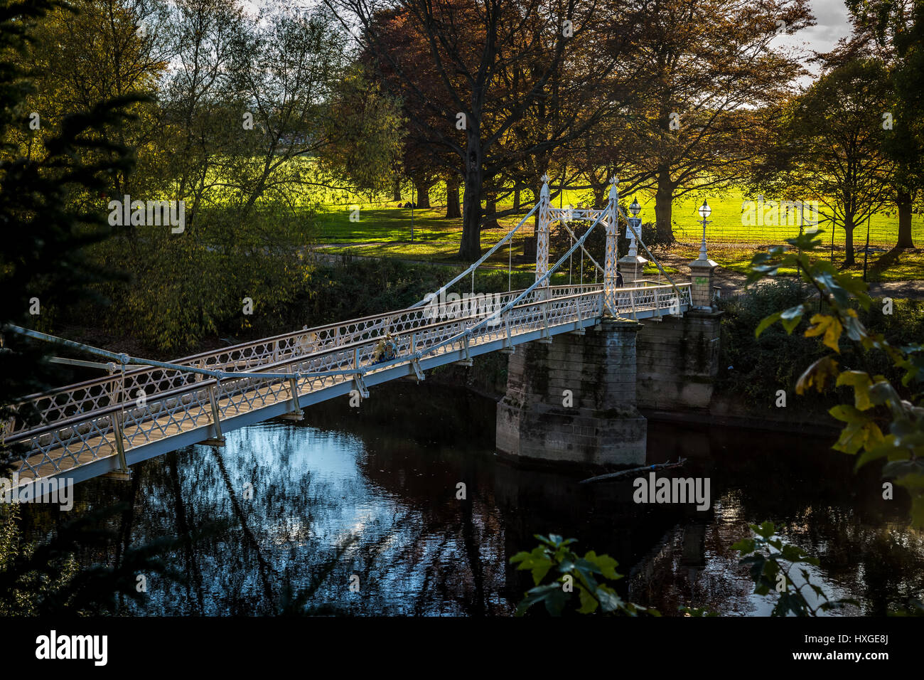 Victoria bridge hereford hi-res stock photography and images - Alamy