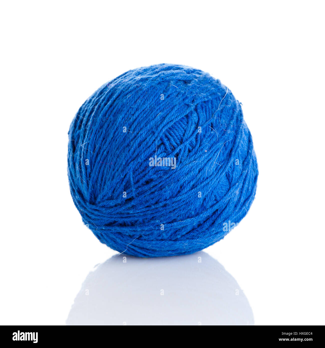 Blue wool yarn hi-res stock photography and images - Alamy