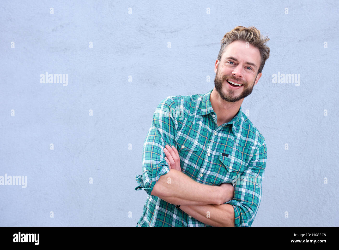 Cool guy smiling hi-res stock photography and images - Alamy