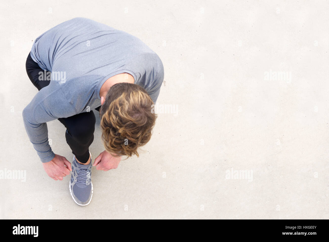 Sports shoe top view hi-res stock photography and images - Alamy