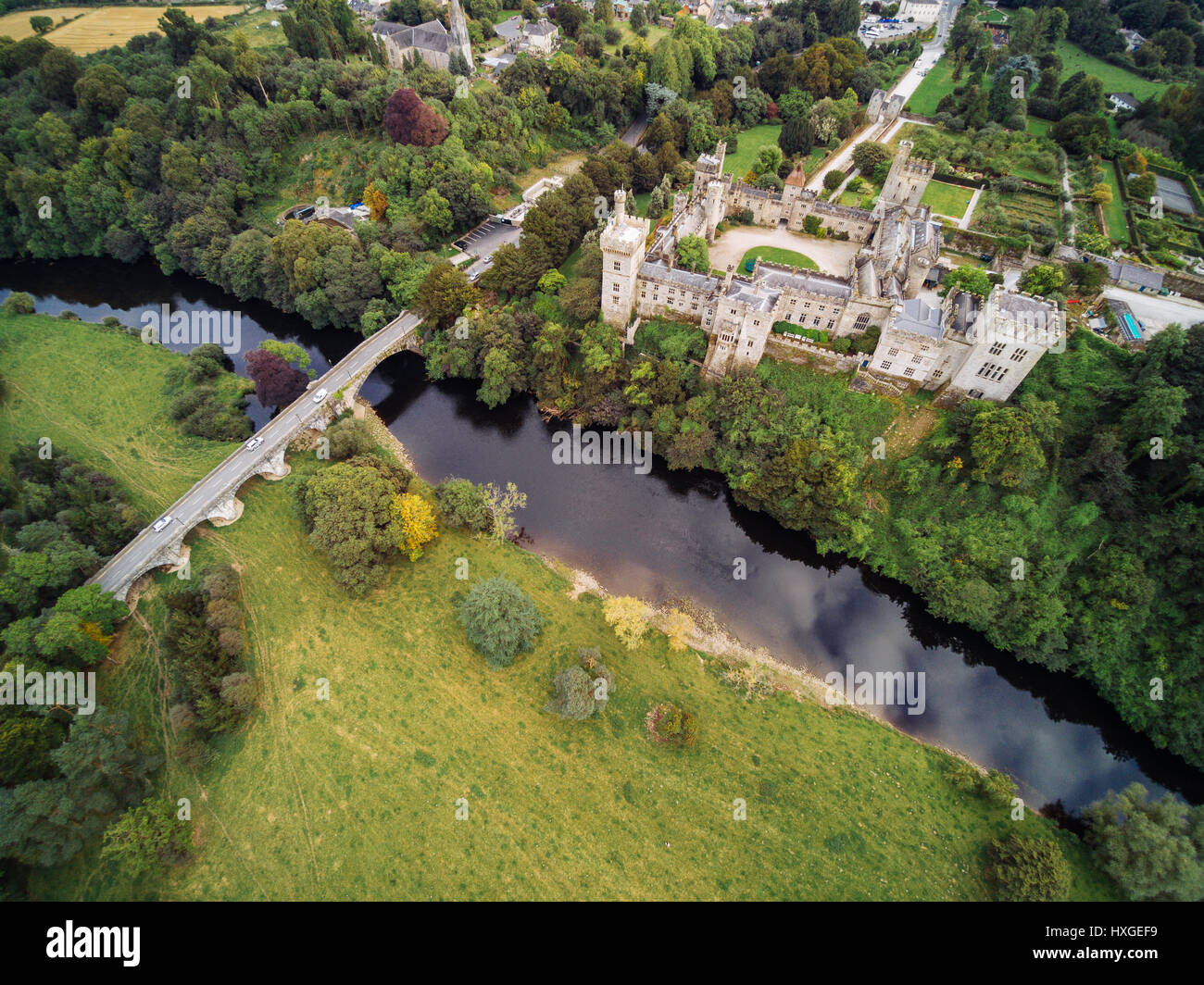 Waterford castle aerial hi-res stock photography and images - Alamy
