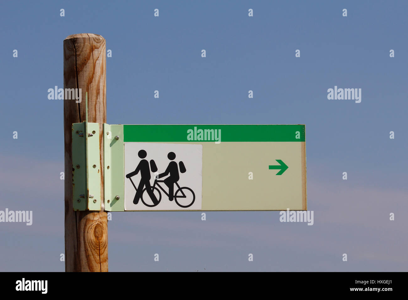 Bike route hi-res stock photography and images - Alamy