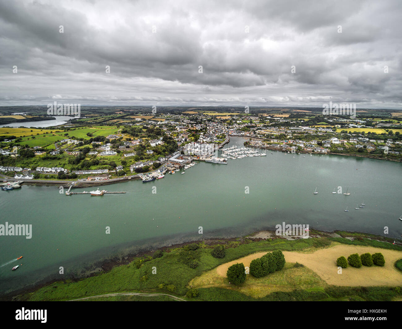 Aerial of kinsale hi-res stock photography and images - Alamy