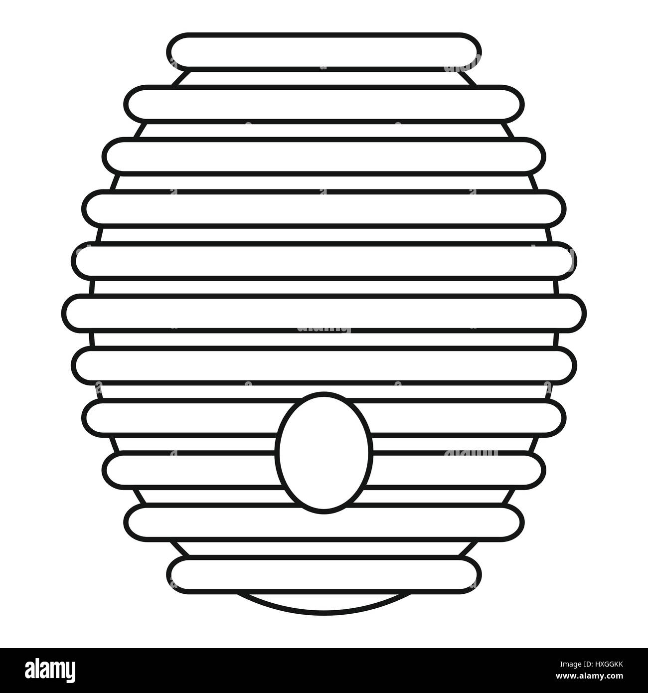 Beehive icon, outline style Stock Vector Image & Art - Alamy Beehive icon, outline style Stock Vector Image & Art - Alamy