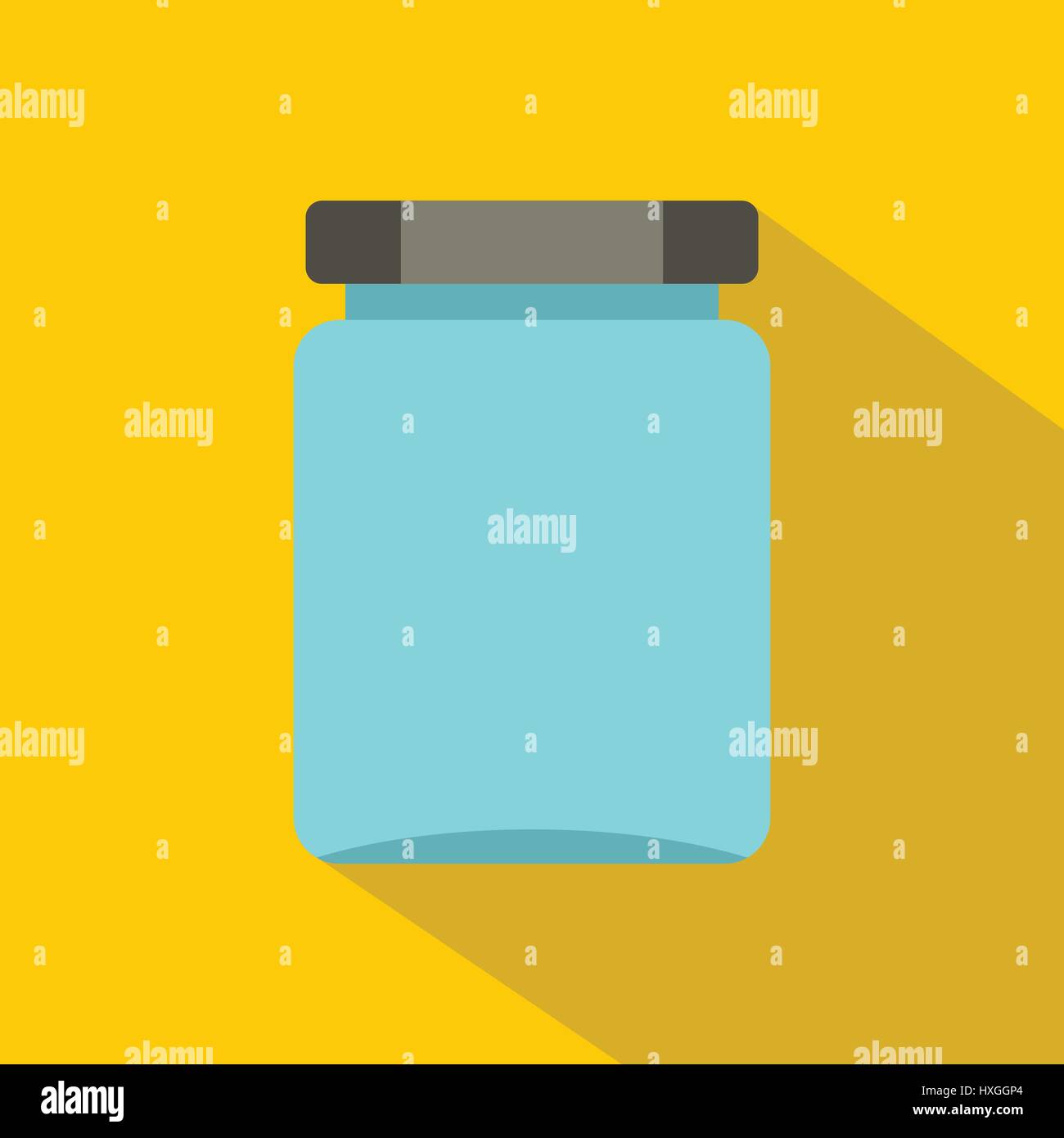 Empty jar shadow Stock Vector Images - Alamy