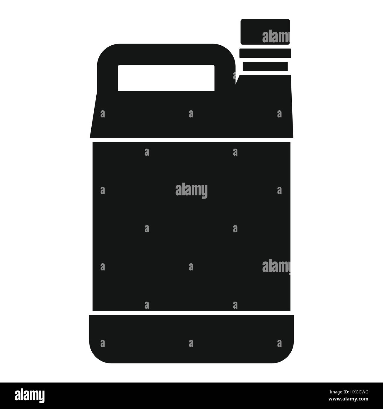 Jerrycan icon, simple style Stock Vector Image & Art - Alamy