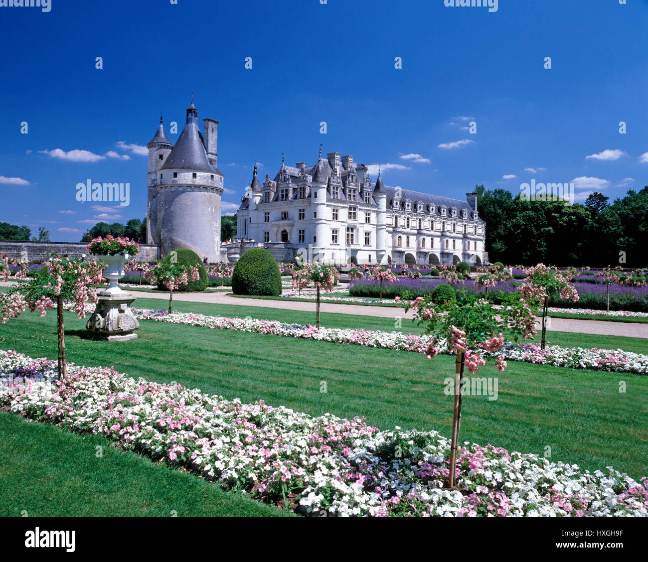 Chateau de Chenonceau, Loire Valley, France Stock Photo - Alamy