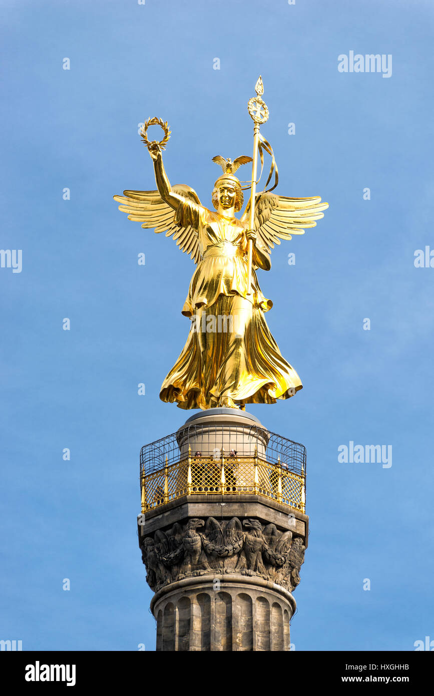 victory column in Berlin Stock Photo - Alamy