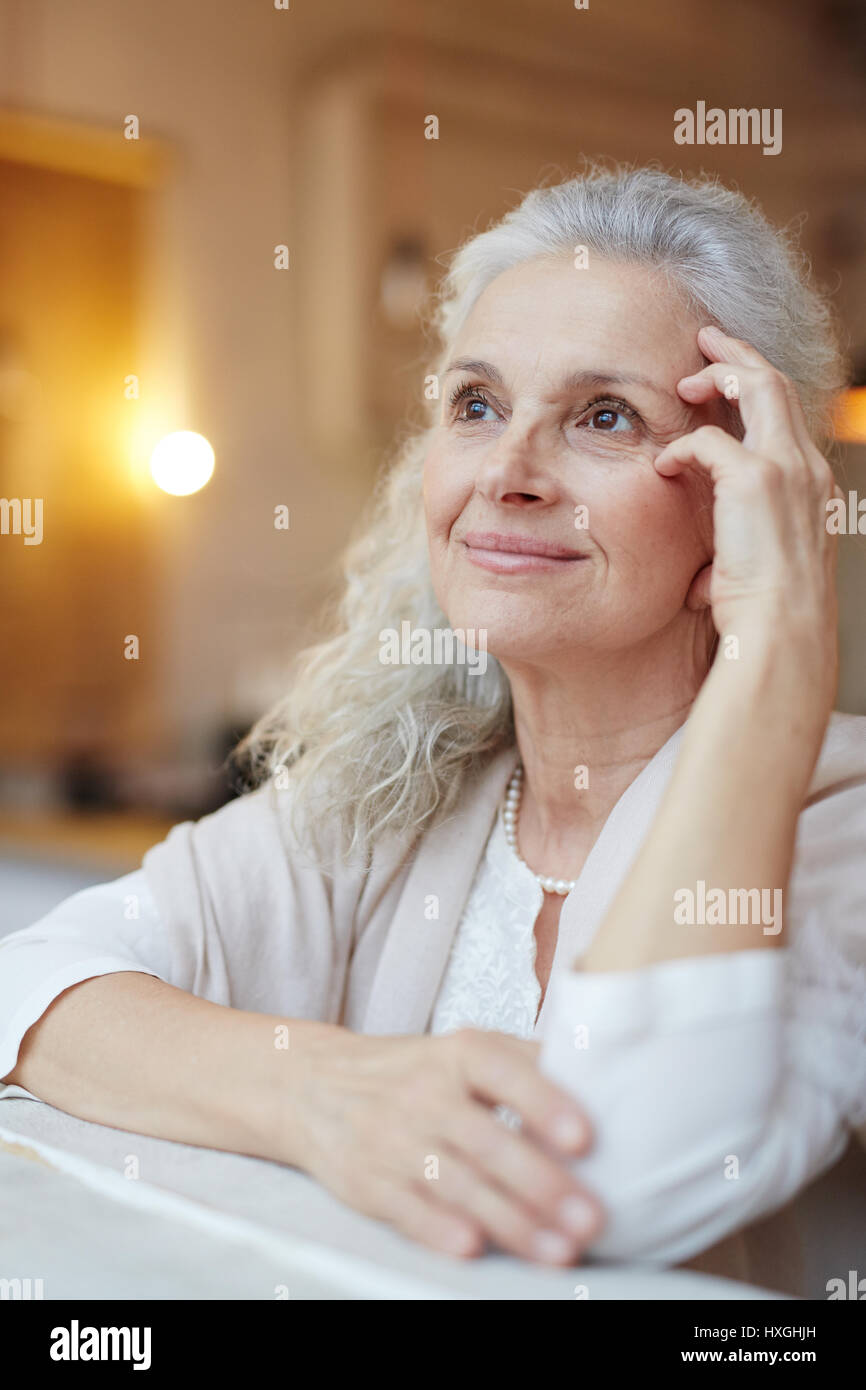 Attractive mature woman enjoying hi-res stock photography and images ...