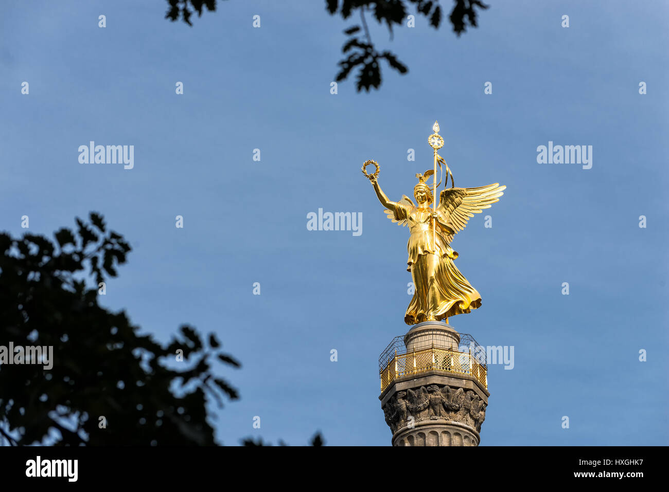 victory column in Berlin Stock Photo - Alamy