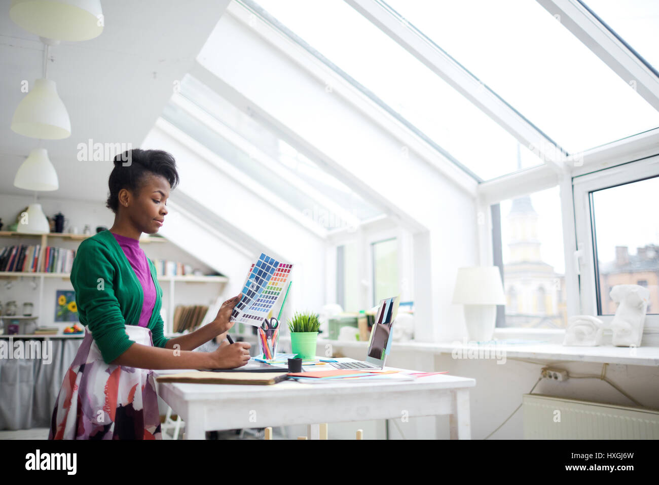 Working with colors hi-res stock photography and images - Alamy