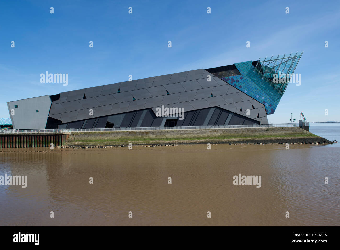 The Deep Aquarium on the Humber Estuary in Kingston Upon Hull, UK City ...