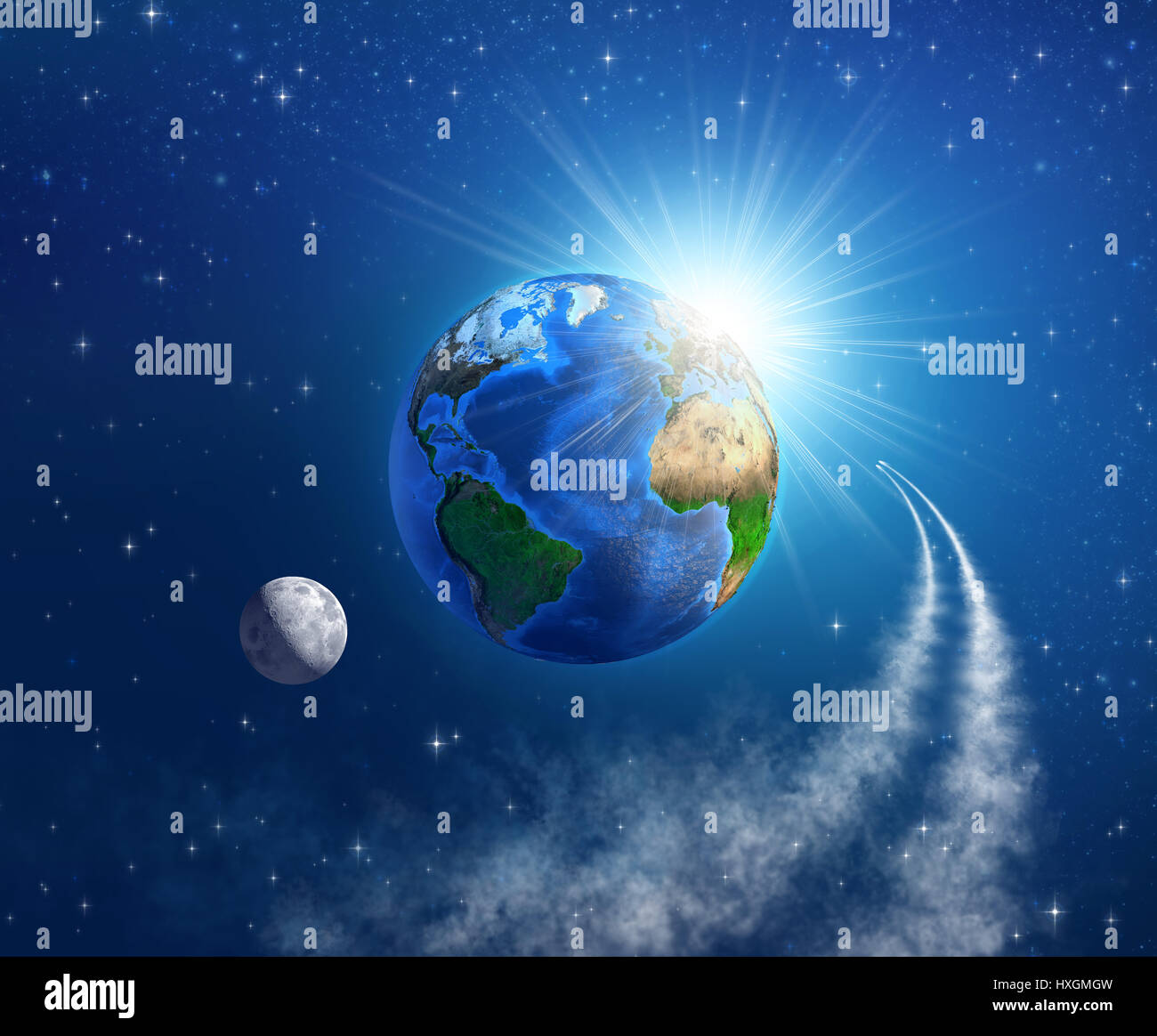Earth orbit around sun hi-res stock photography and images - Alamy