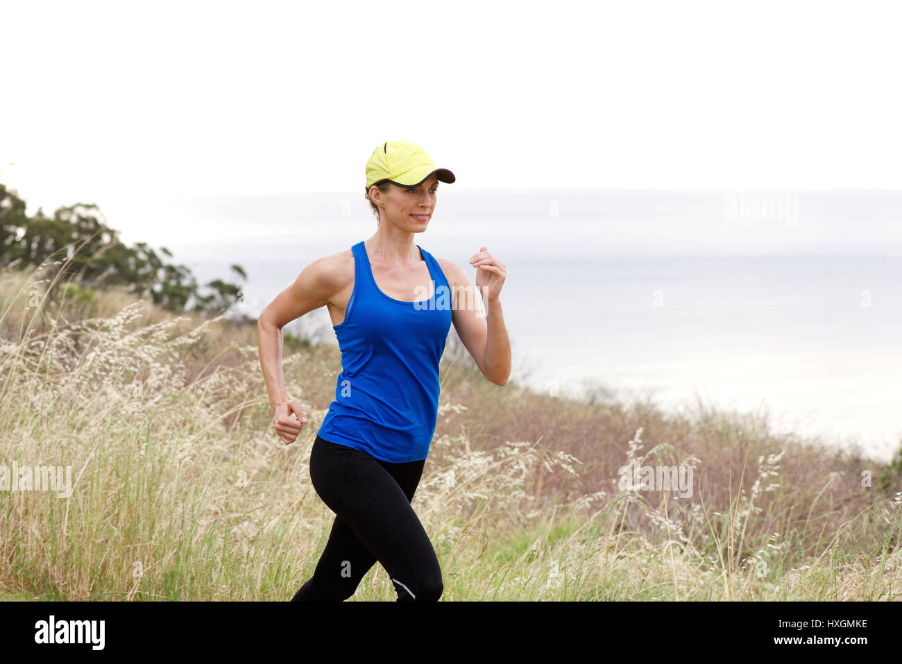 Jogging in nature hi-res stock photography and images - Alamy