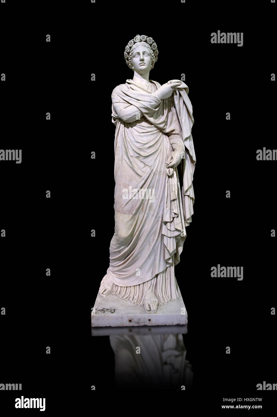 2nd century AD Roman statue known as ‘The Small Women’ or Flora, inv ...