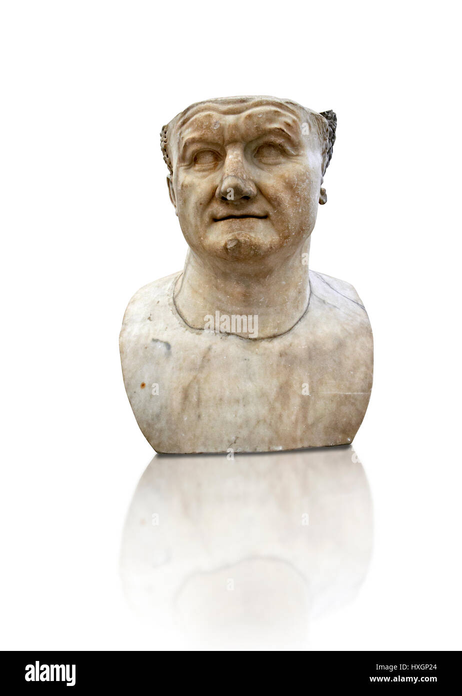 Bust of the emperor tiberius Cut Out Stock Images & Pictures - Alamy